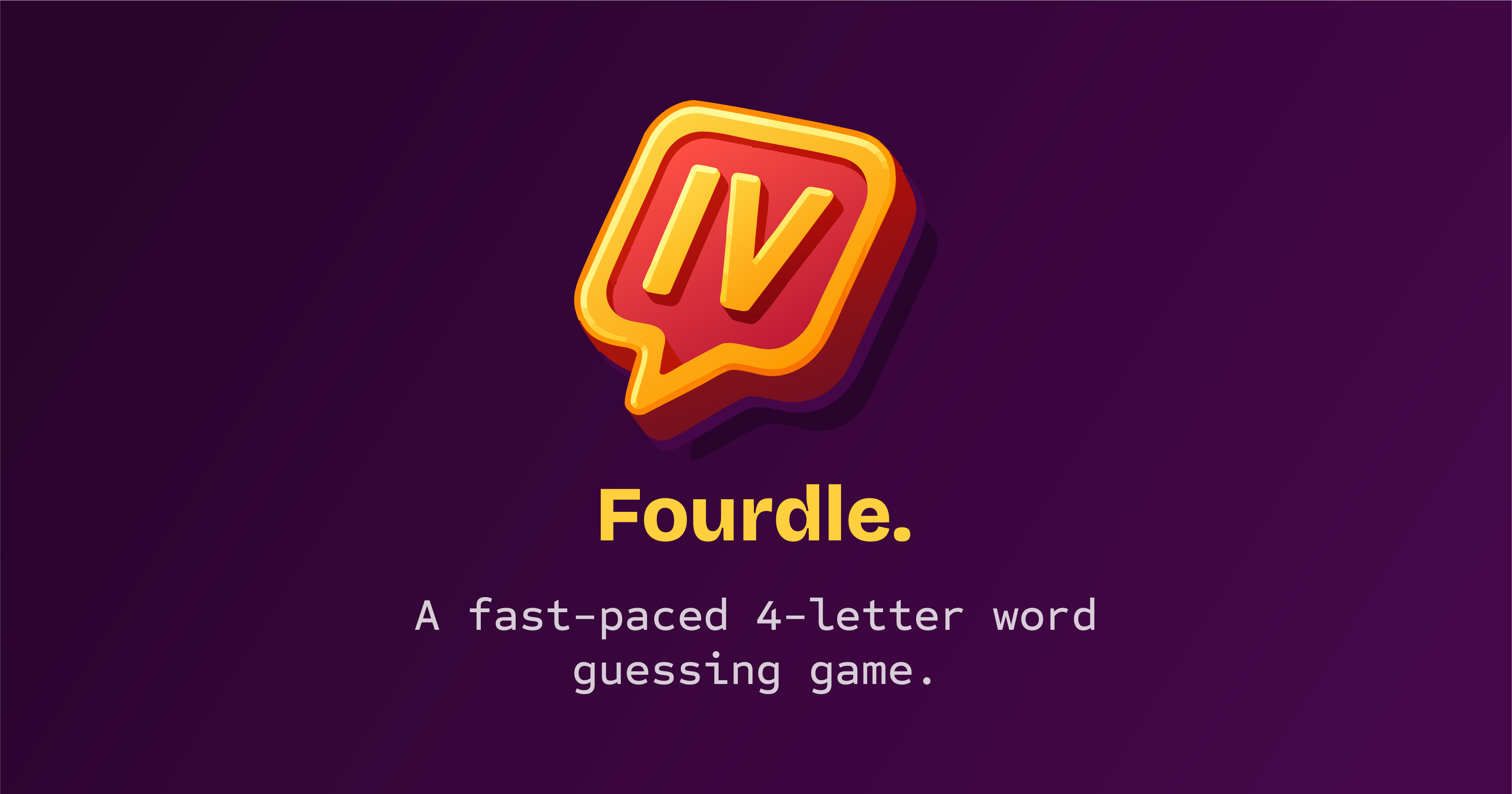 Fourdle - A 4-letter Word Game